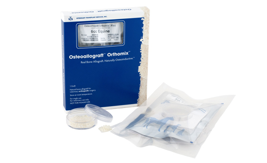 Orthomix® (Equine) Packaging - Veterinary Transplant Services, Inc